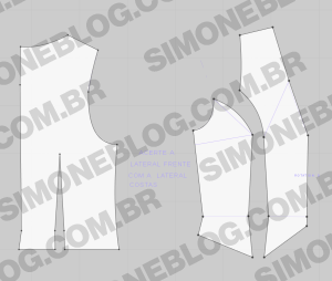 Molde colete feminino pdf grátis - tamanho 34 - Blog - Simone Blog ...